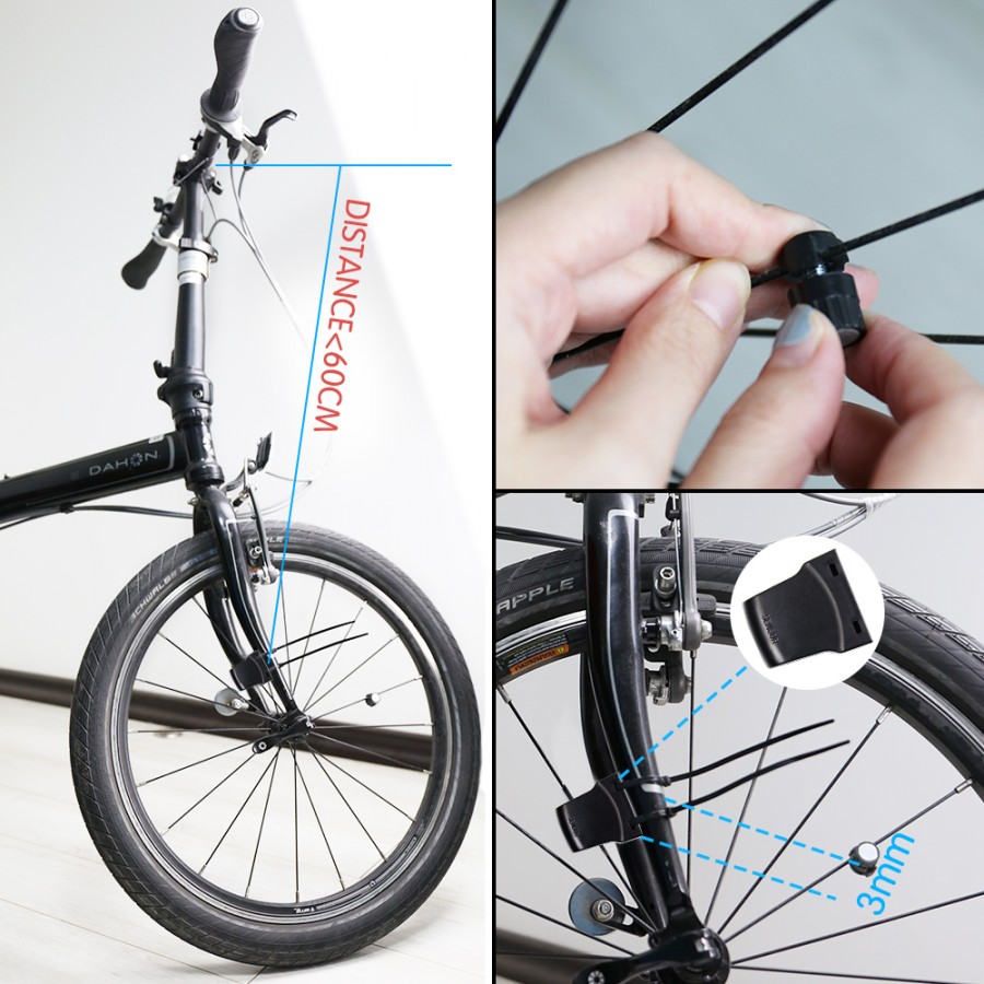 SOON GO Bike Computer Wireless Waterproof KM Cycle Speedometer ...